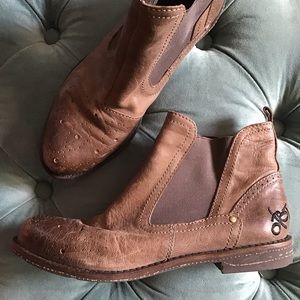 OTBT | Shoes | Otbt Hamilton Distressed Leather Ankle Boots 7 | Poshmark